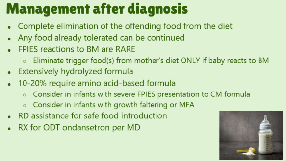 Current Approach for FPIES | gutsandgrowth