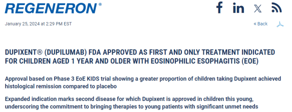 Dupixent Approved in Younger Children (15 kg+) | gutsandgrowth