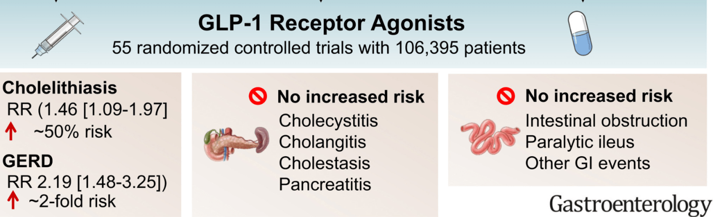 The Risks and Absolute Risks of GLP-1 RAs and Gastrointestinal Adverse ...